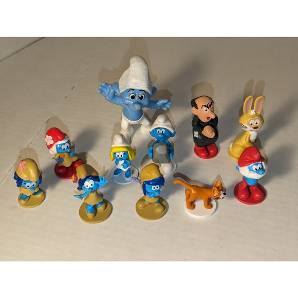 Peyo | Toys | Vintage Rare Collectible Smurf Figures Toys Azrael ...
